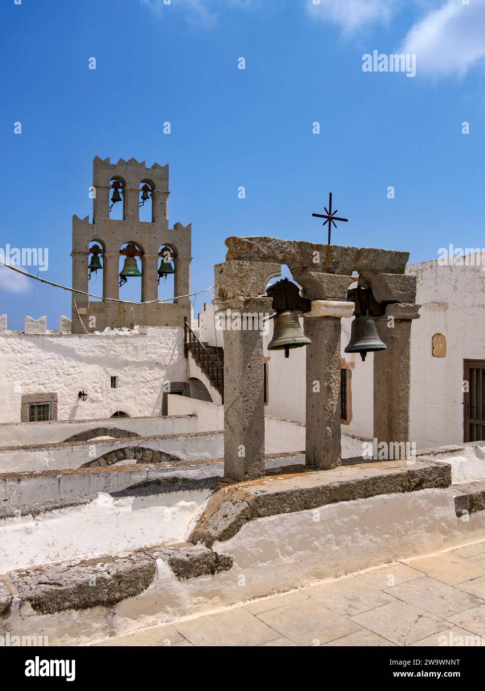 Monastery of Saint-John the Theologian, Patmos Chora, Patmos Island ...