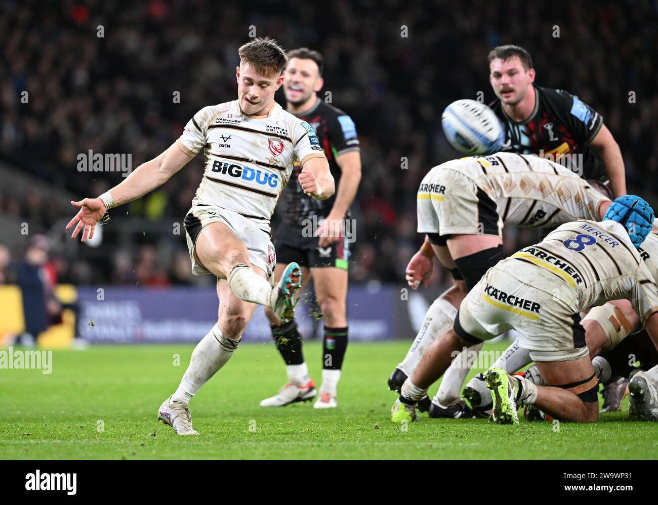 Twickenham Stadium, London, UK. 30th Dec, 2023. Gallagher Premiership ...