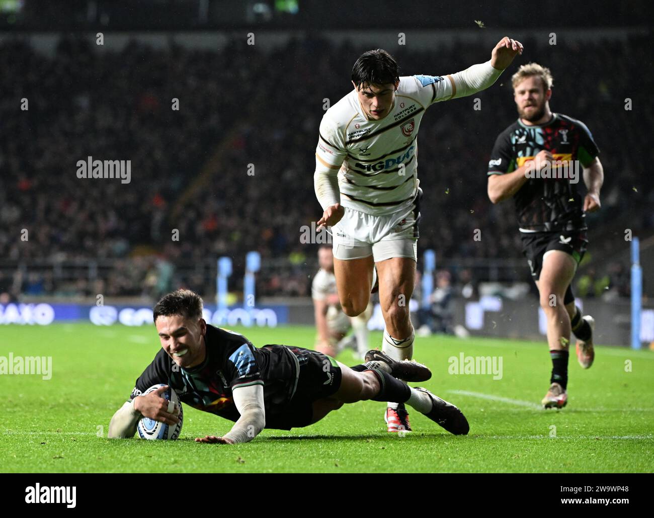 Twickenham Stadium, London, UK. 30th Dec, 2023. Gallagher Premiership ...