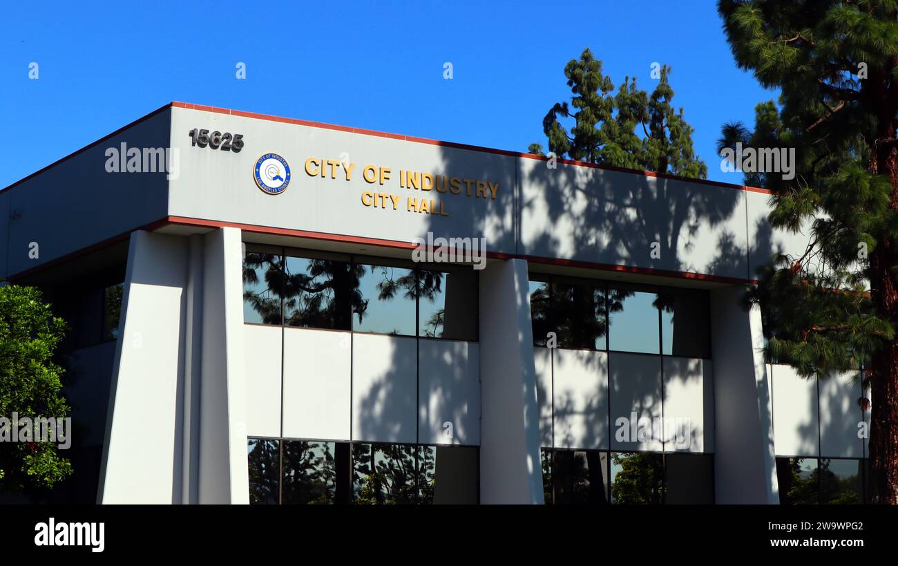 Industry (Los Angeles), California: City of Industry City Hall located ...