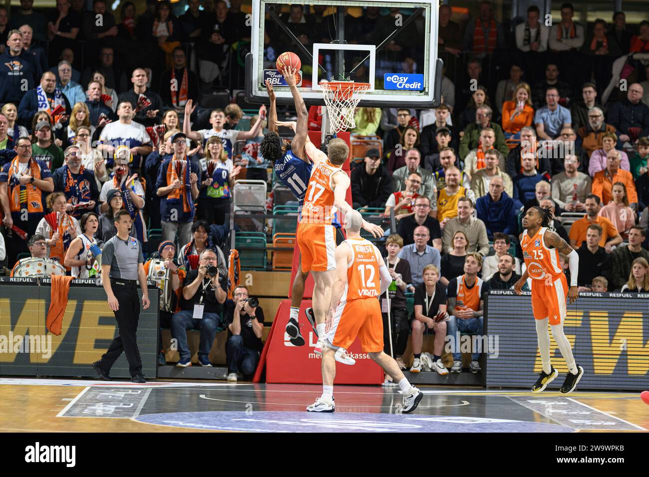 30.12.2023, RASTA Dome, Vechta, GER, BARMER 1. BBL; Rasta Vechta vs ...