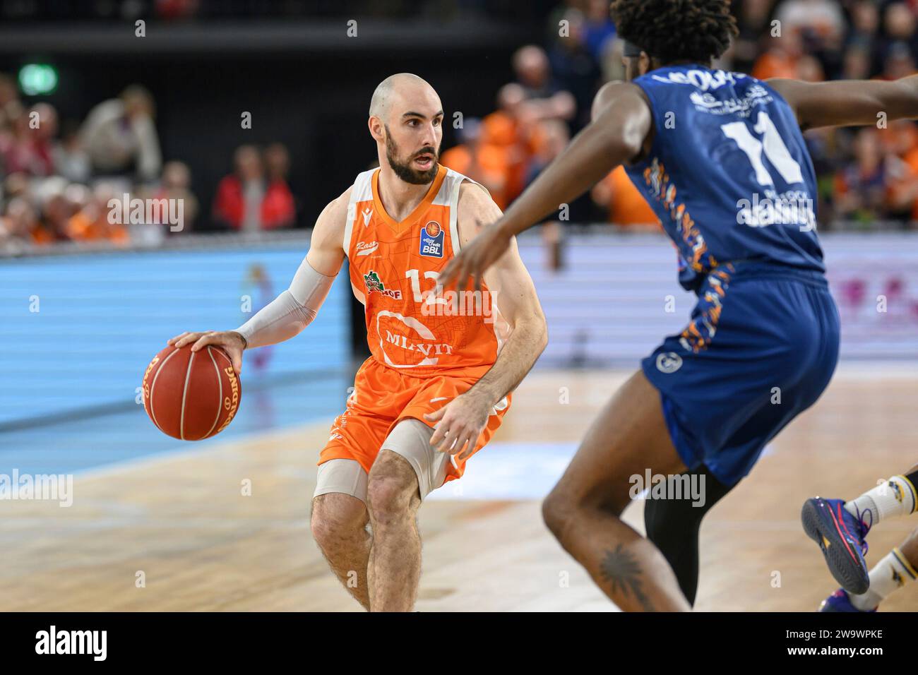 30.12.2023, RASTA Dome, Vechta, GER, BARMER 1. BBL; Rasta Vechta vs ...