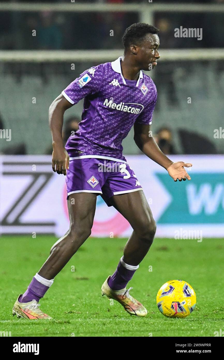 Florence, Italy. 29th Dec, 2023. Fiorentina's Micheal Kayode during ACF ...