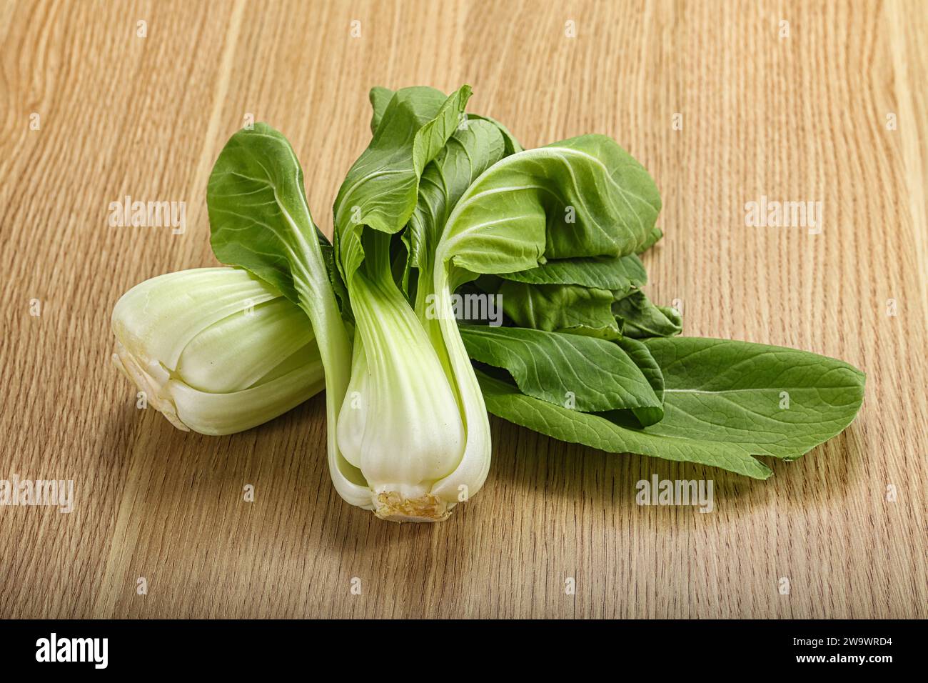 Asian cuisine fresh raw salad Pak Choi heap Stock Photo - Alamy