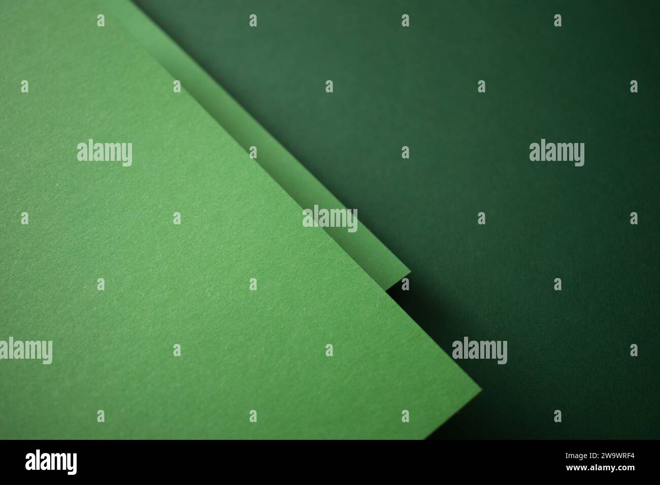 Green 3d colored paper background Stock Photo - Alamy