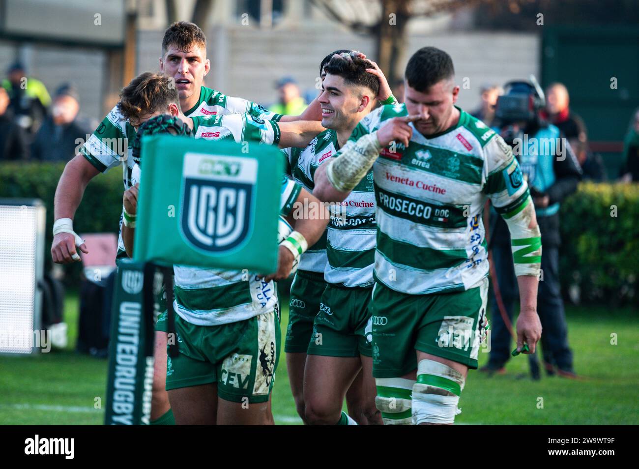 Treviso, Treviso, Italy. 30th Dec, 2023. Ignacio Mendy of Benetton ...