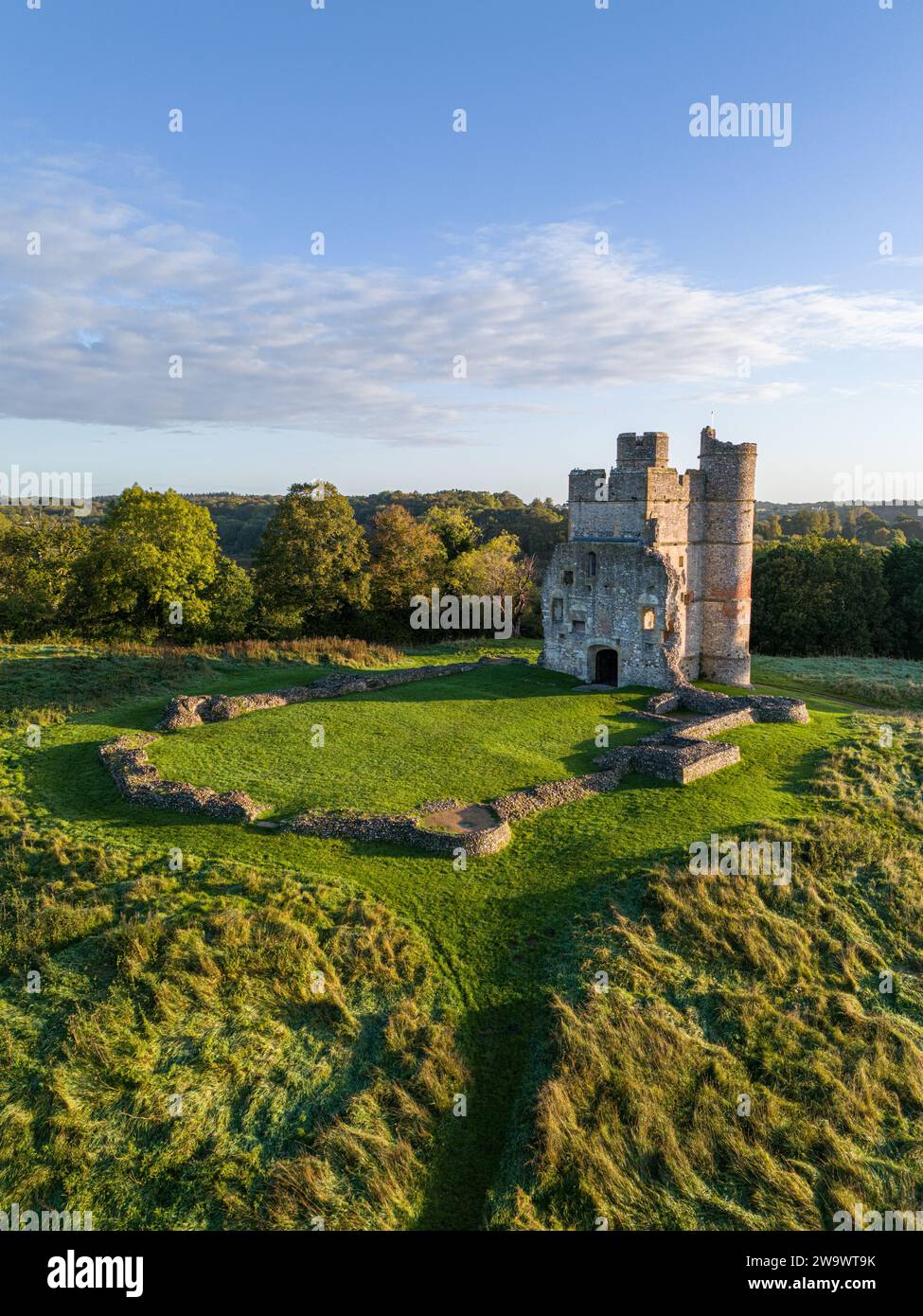 England berkshire newbury donnington castle hi-res stock photography ...