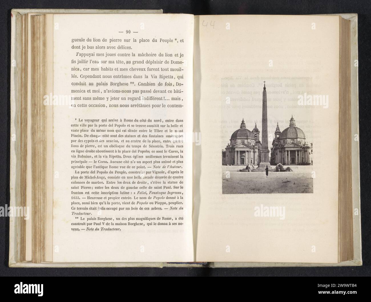 Flaminian obelisk hi-res stock photography and images - Alamy