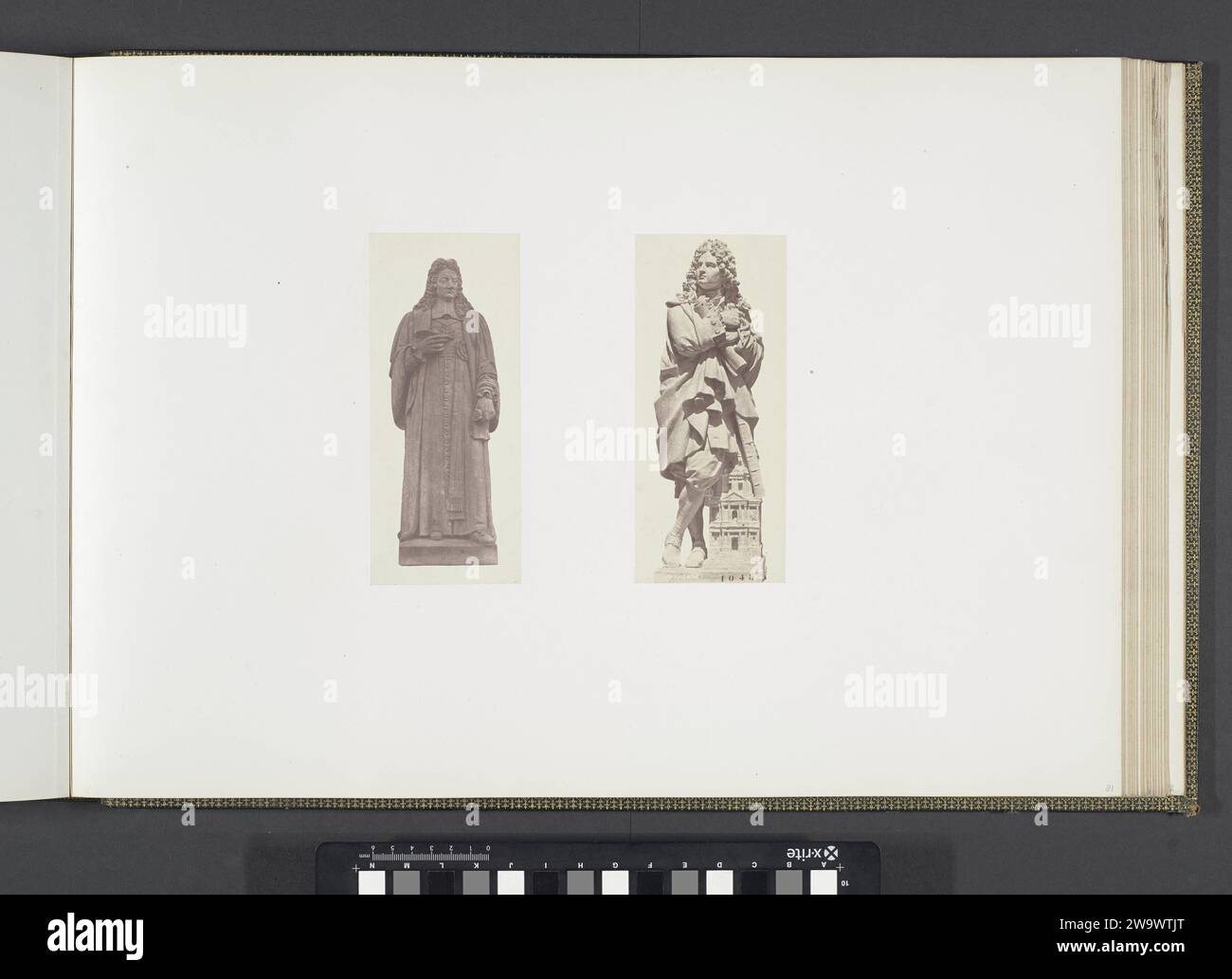 GIPS models for sculptures on the Palais du Louvre: left "d'Aguesseau ...