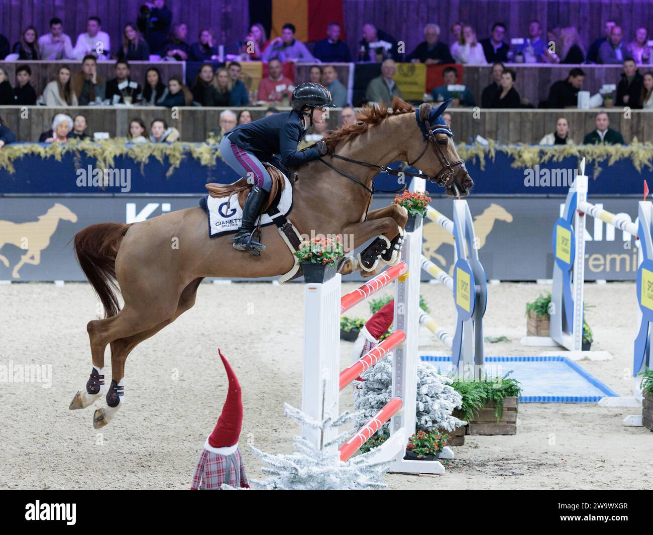 Francesca Ciriesi of Italy with Cape Coral during the Longines FEI ...