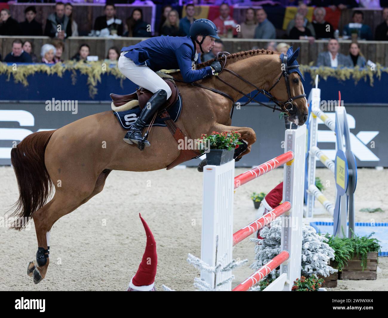 Daniel Deusser of Germany with Bingo Ste Hermelle during the Longines ...