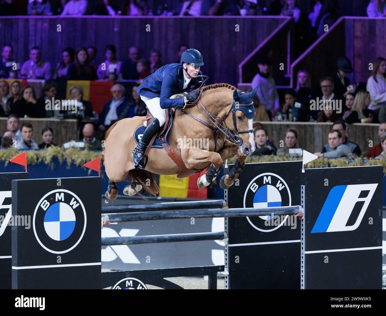 Daniel Deusser of Germany with Bingo Ste Hermelle during the Longines ...