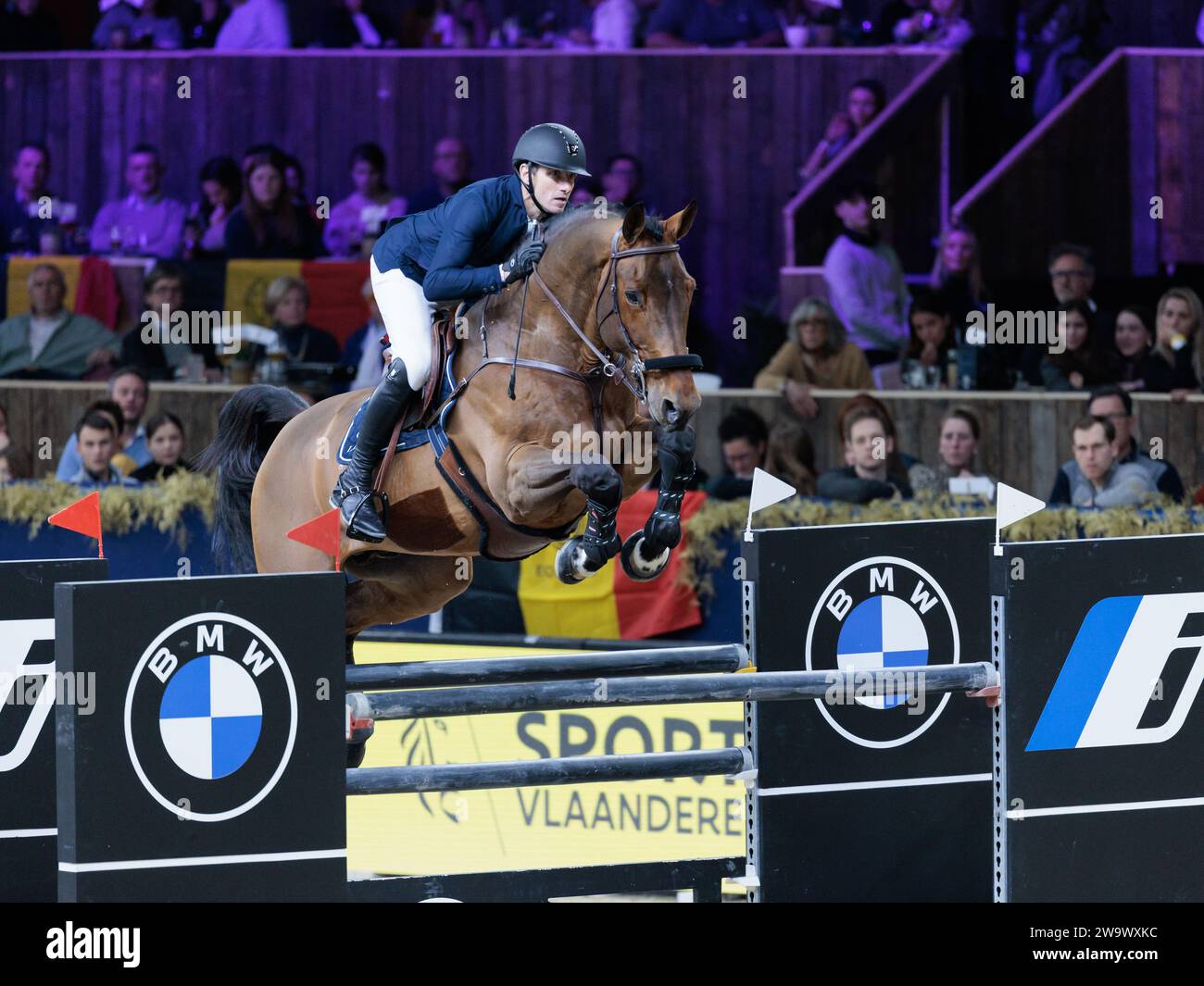 Gregory Wathelet of Belgium with Bond Jamesbond de Hay during the ...