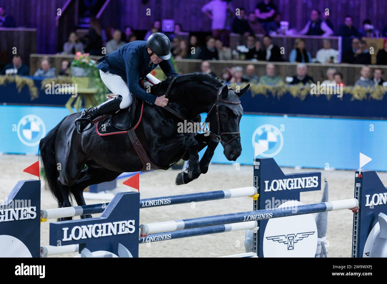 Roger Yves Bost of France with Delph de Denat HDC during the Longines ...