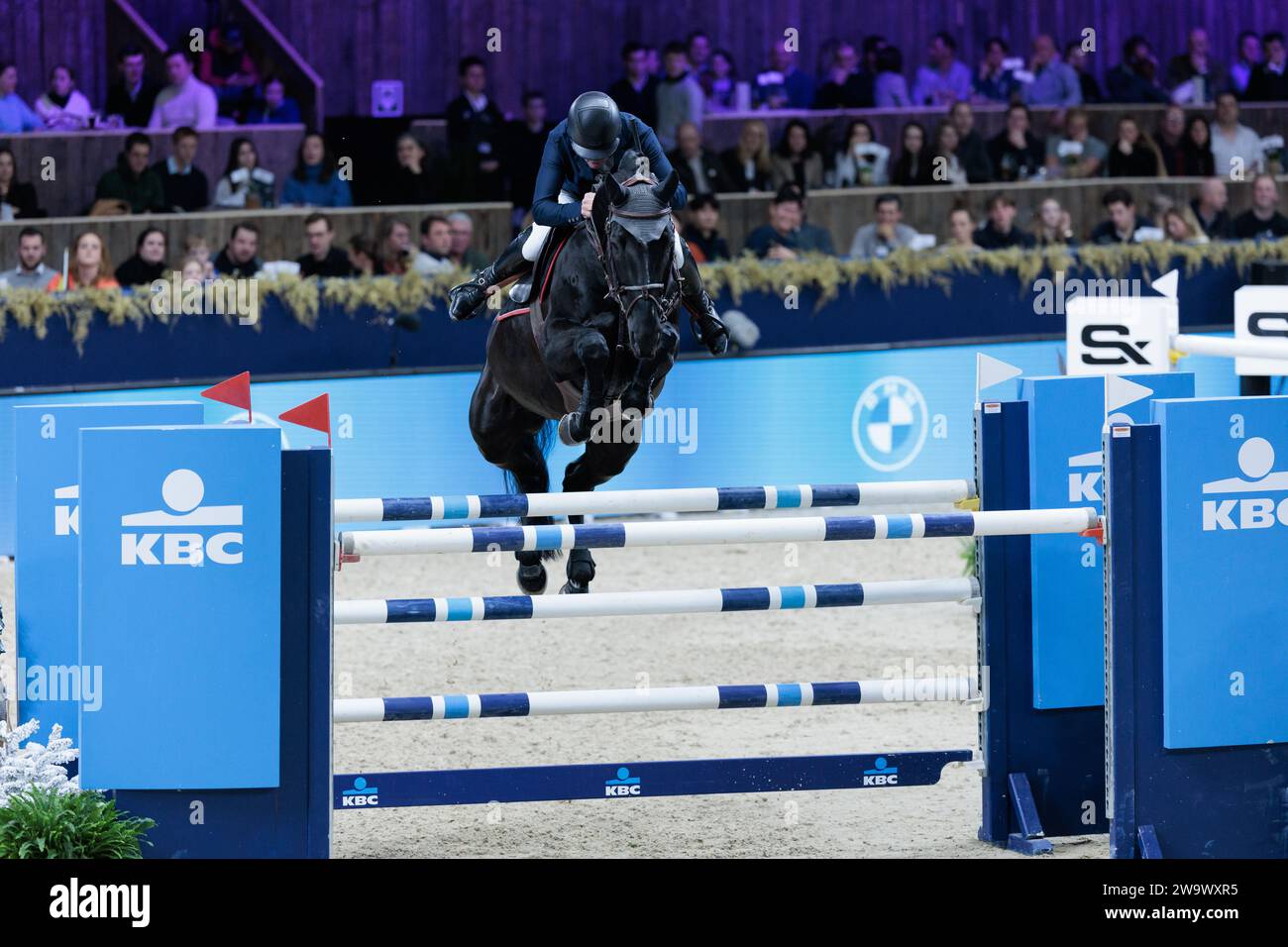 Roger Yves Bost of France with Delph de Denat HDC during the Longines ...