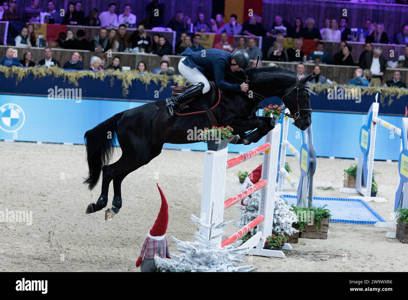 Roger Yves Bost of France with Delph de Denat HDC during the Longines ...
