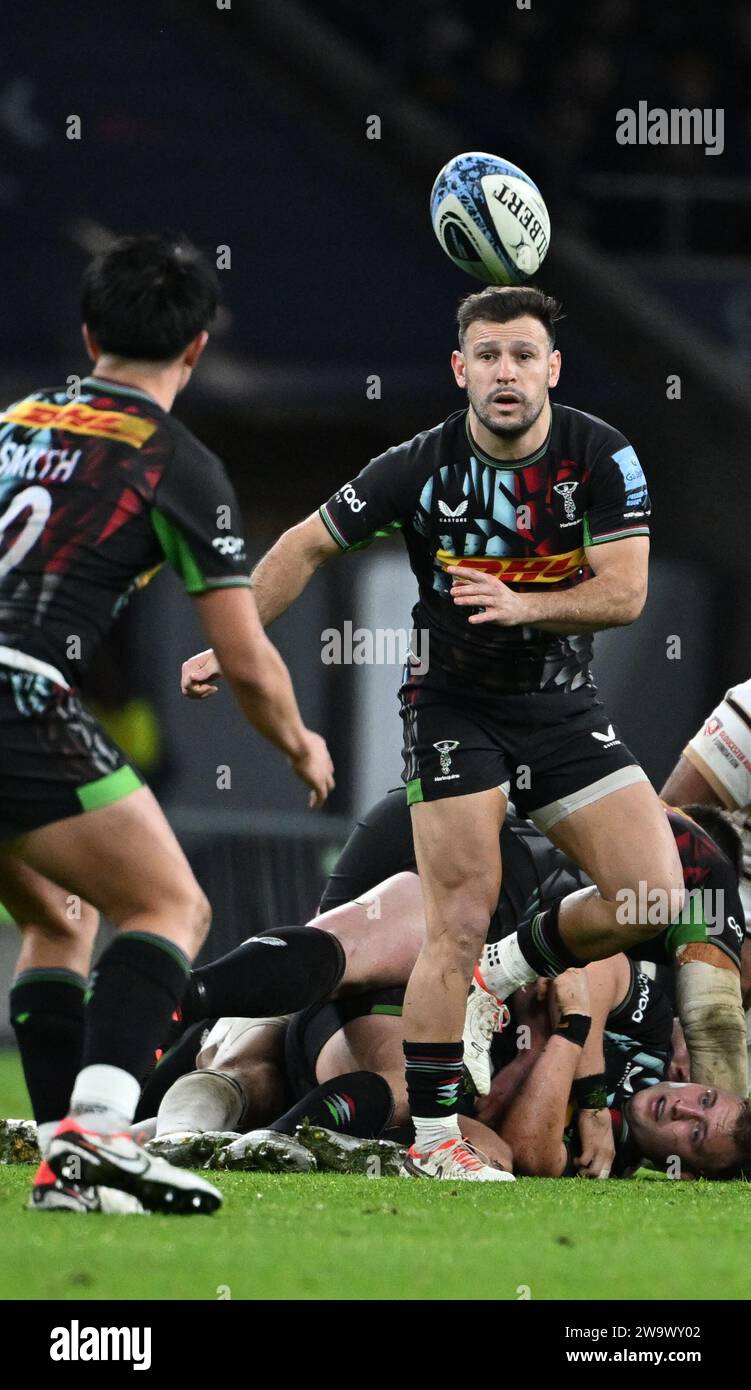 Twickenham Stadium, London, UK. 30th Dec, 2023. Gallagher Premiership ...