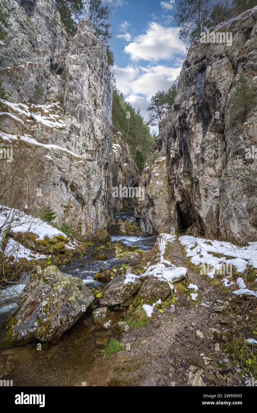 Winter in the Slovak Tatra Mountains full of snow Stock Photo - Alamy