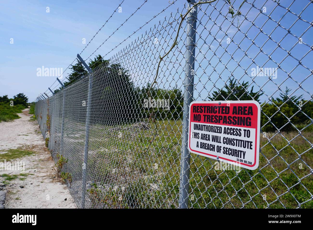 Morehead City, Amerika, 01. August 2023: Im Bild: Schild mit der ...