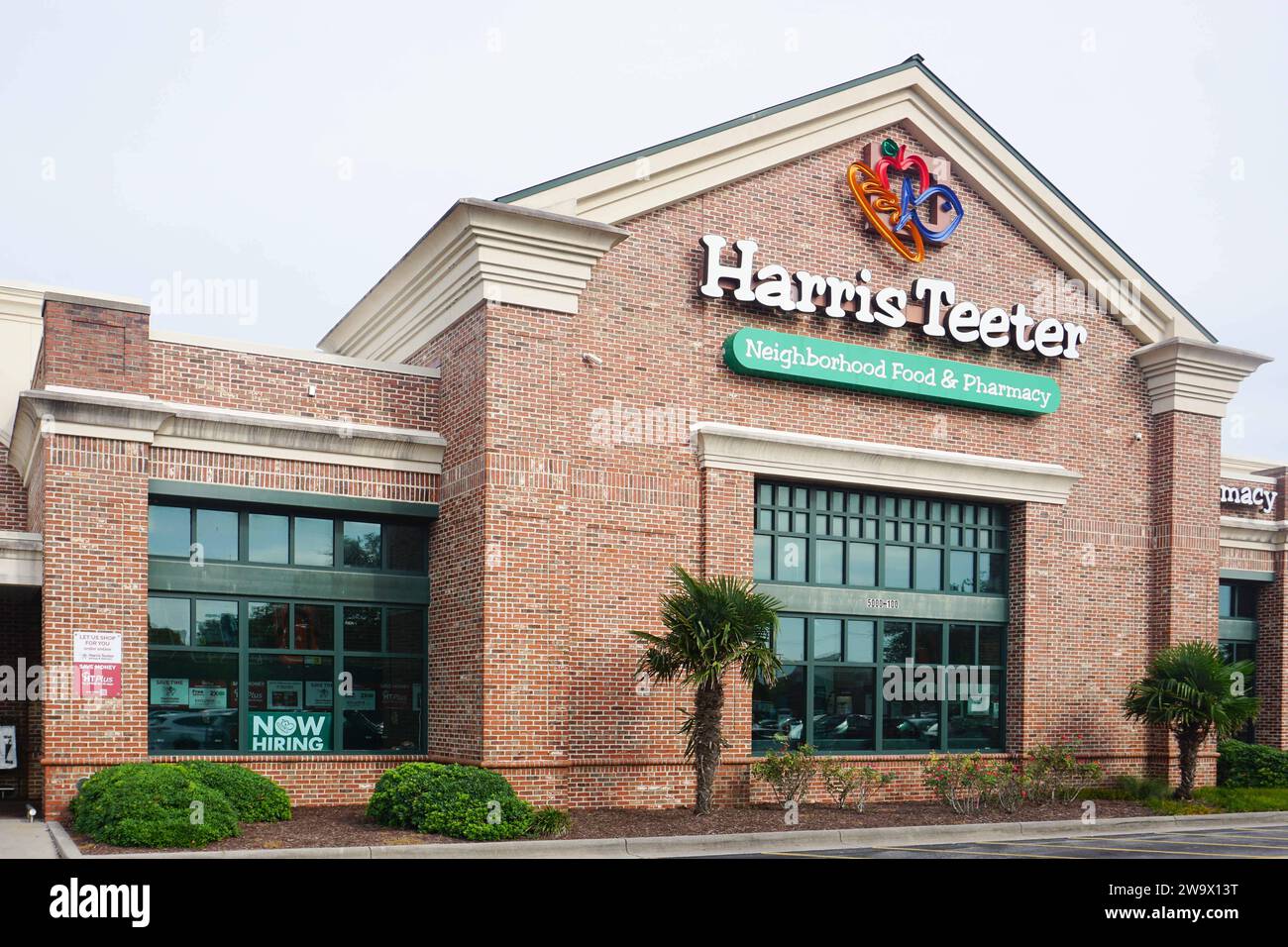 Charleston, Amerika, 01. August 2023: Im Bild: Gebäude mit der ...