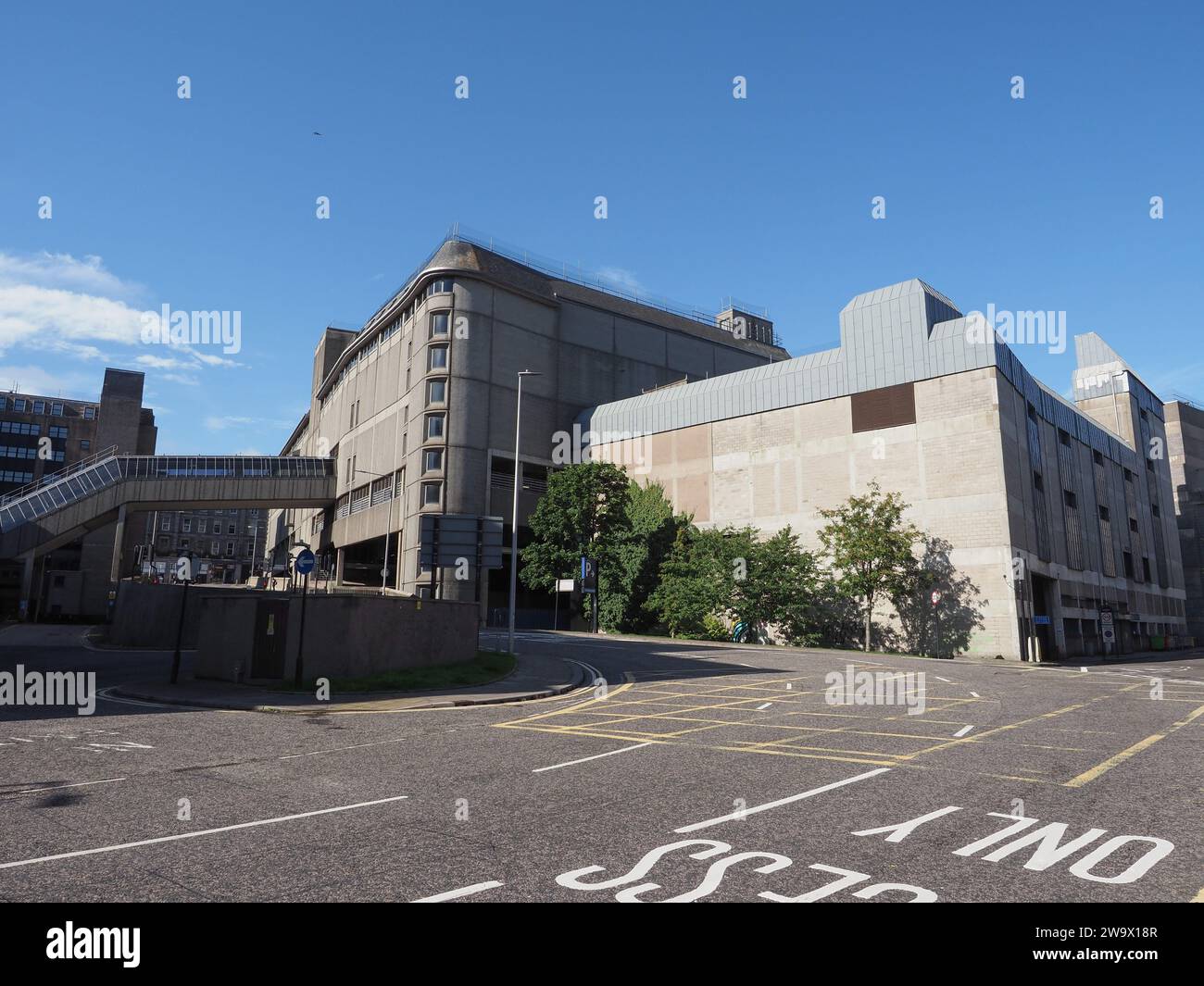 Trinity Centre Car Park In Aberdeen, UK Stock Photo - Alamy