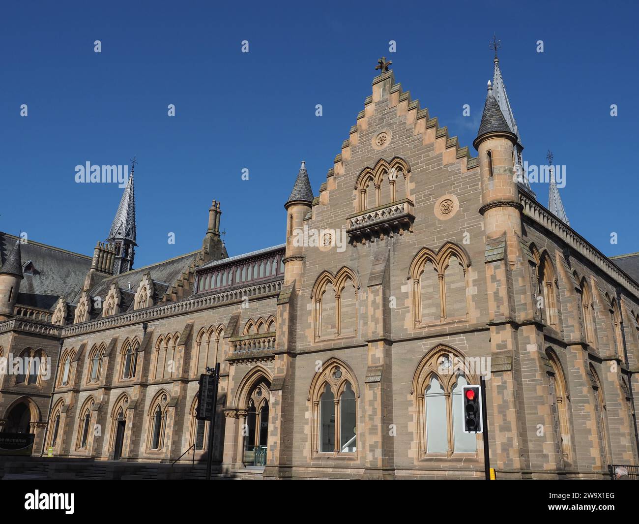 The McManus Dundee Art Gallery And Museum In Dundee, UK Stock Photo - Alamy