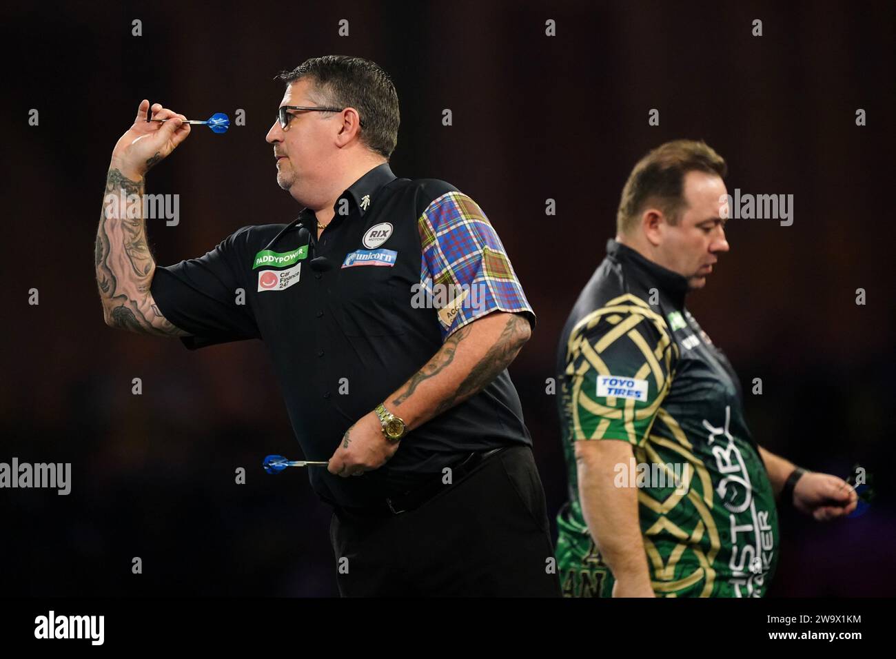 Gary anderson world darts championships hi-res stock photography and ...