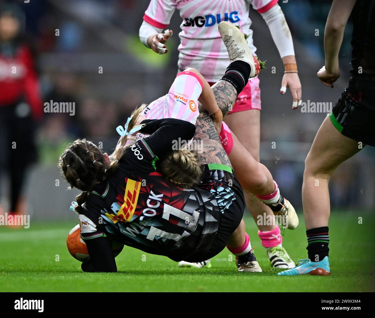Twickenham, United Kingdom. 30th Dec, 2023. Premiership Women's Rugby ...