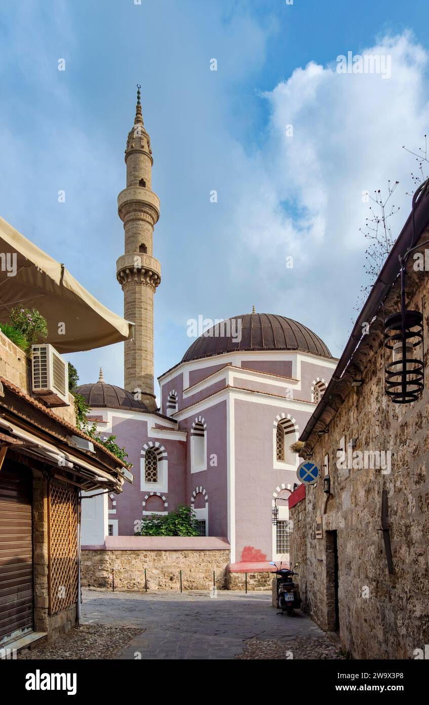 Suleymaniye Mosque, Medieval Old Town, Rhodes City, Rhodes Island ...