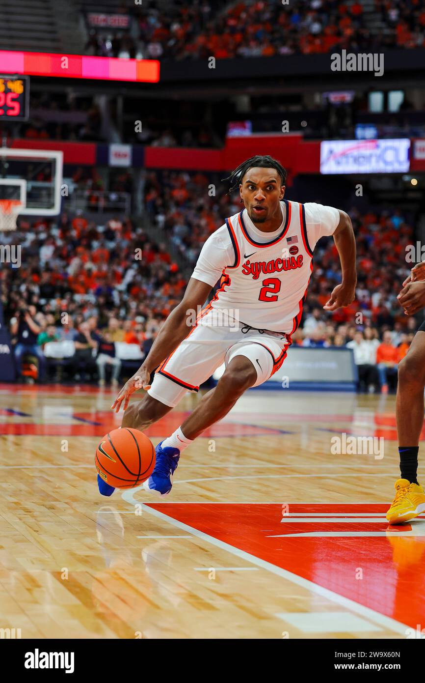 Syracuse, New York, USA. 30th Dec, 2023. During the ACC conference game ...
