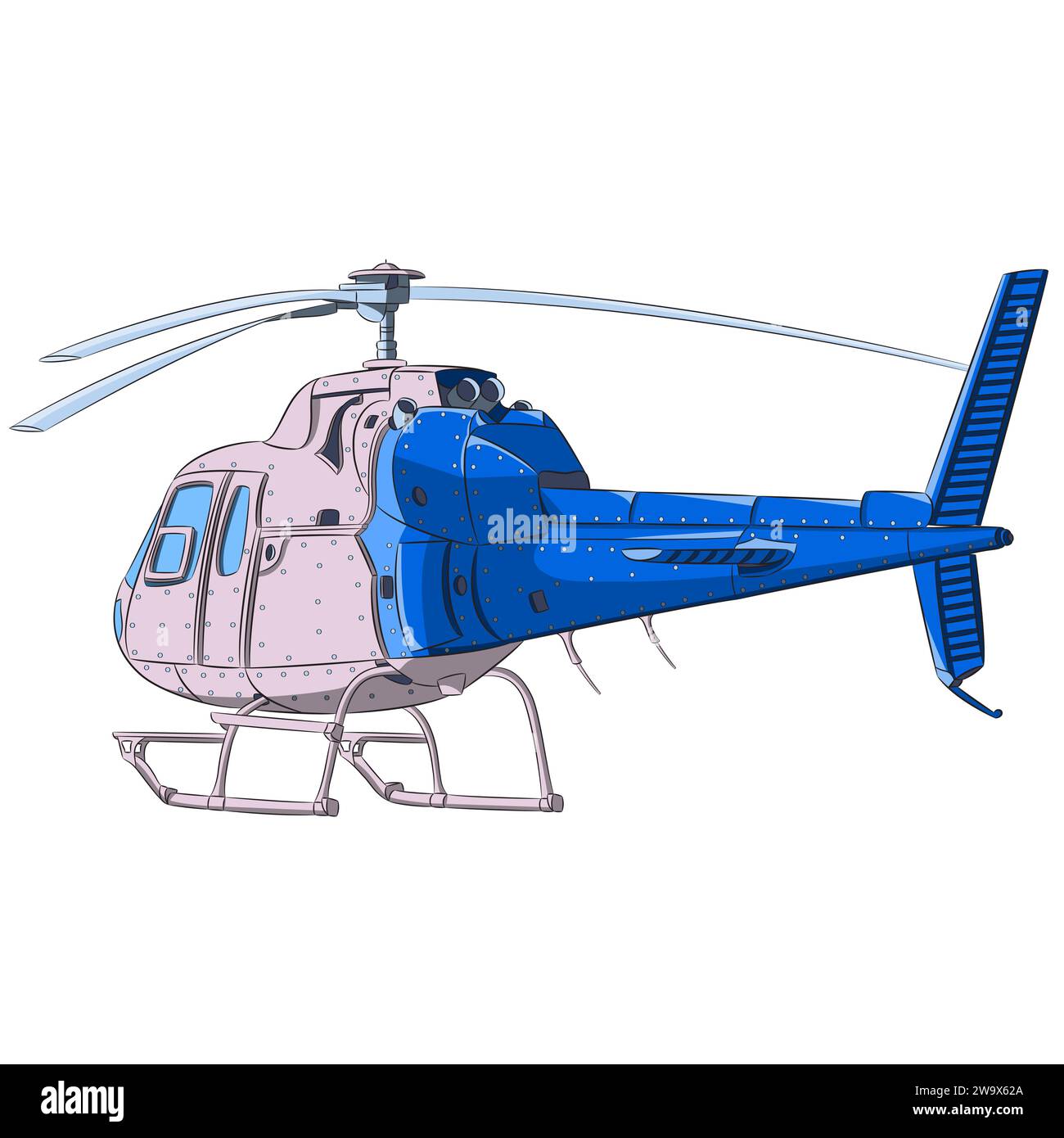 Helicopter drawing hi-res stock photography and images - Alamy