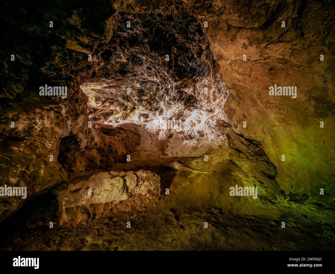The Real Cave of Pythagoras, interior, Mount Kerkis, Samos Island ...