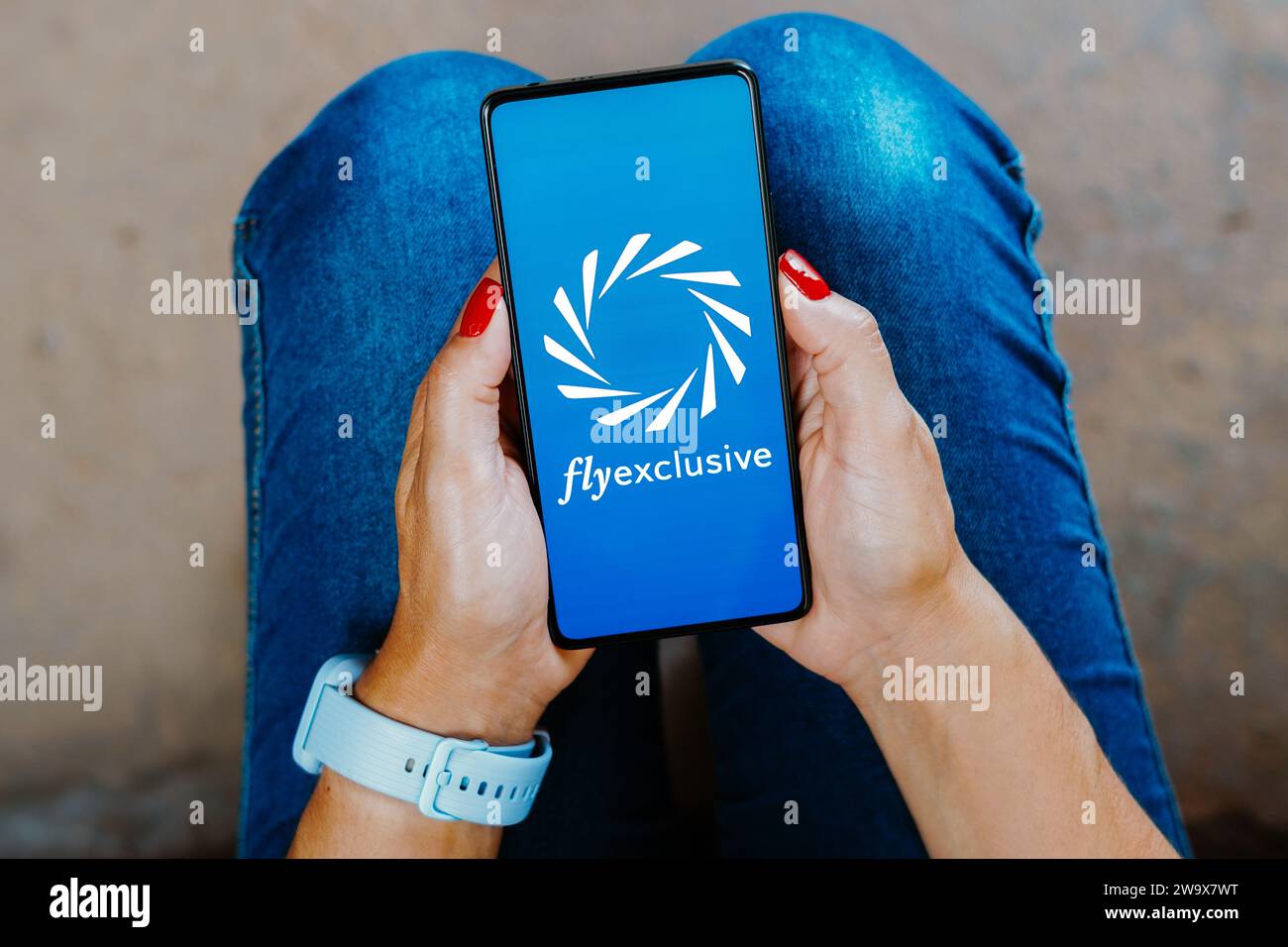 Flyexclusive logo hi-res stock photography and images - Alamy