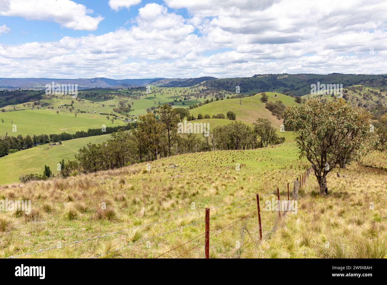 Australian landscape countryside in central west New South Wales ...
