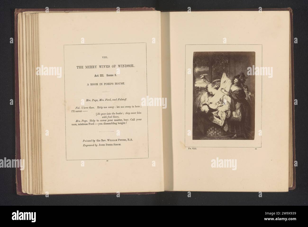 Photo production from a print to a painting by Matthew William Peters ...