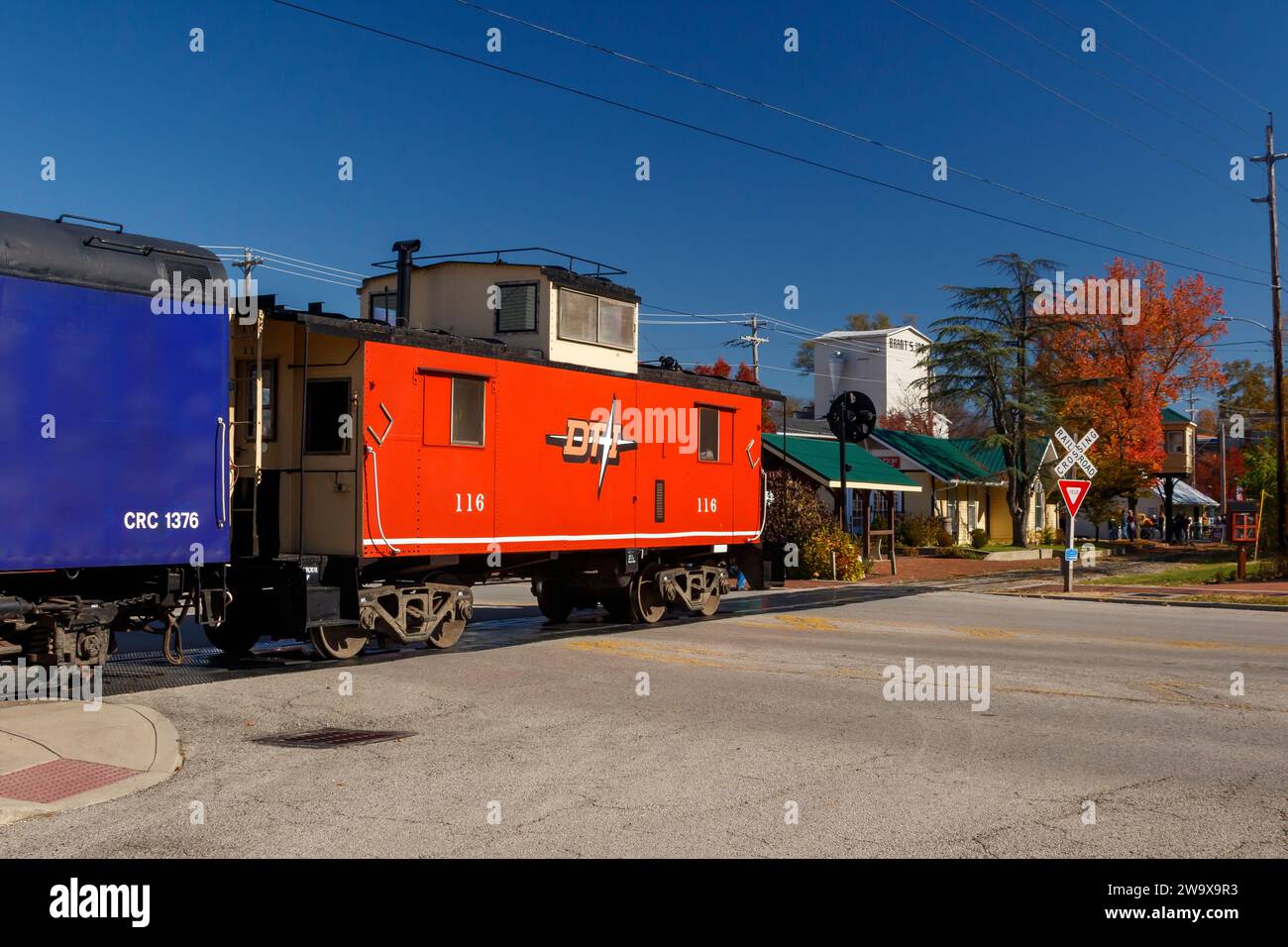 Caboose DTI 116. Detroit, Toledo & Ironton #116. The Lebanon Mason ...