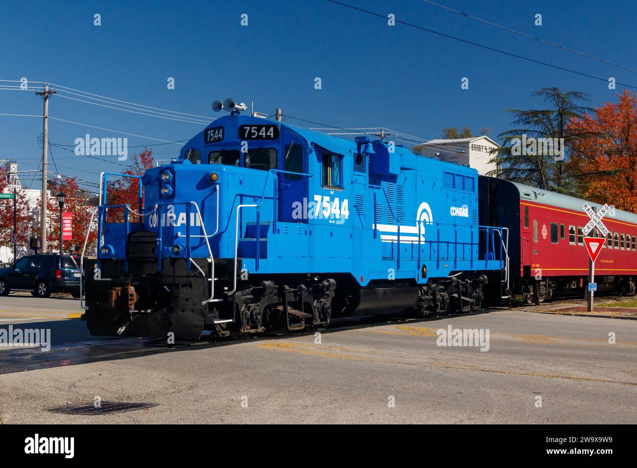 Locomotive Conrail 7544 GP10. The Lebanon Mason Monroe Railroad (LM&M ...