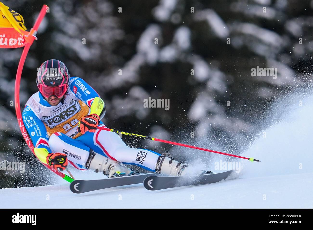 Mathieu Faivre (FRA) competes during the Audi FIS Alpine Ski World Cup ...