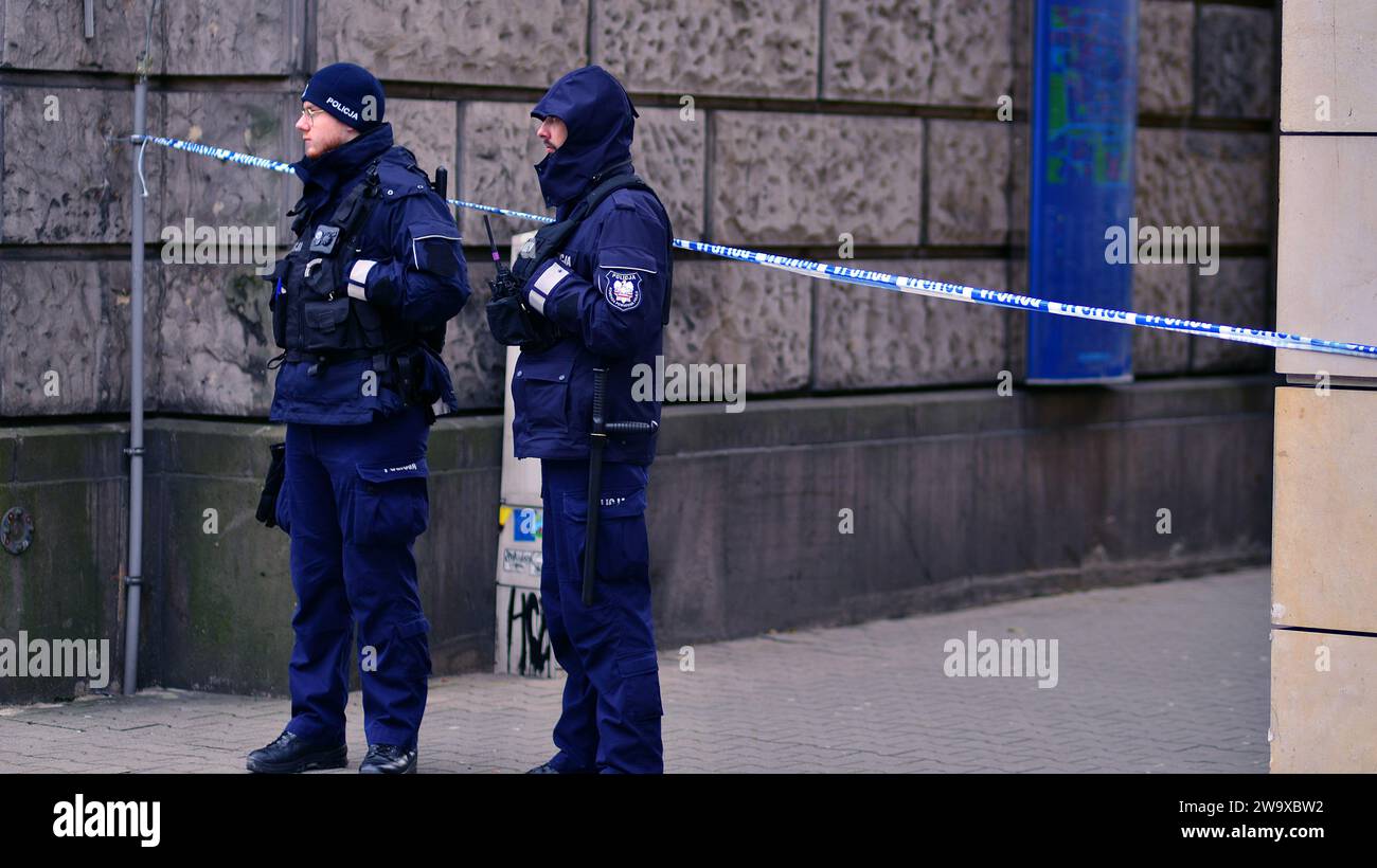 Polish police uniform hi-res stock photography and images - Alamy