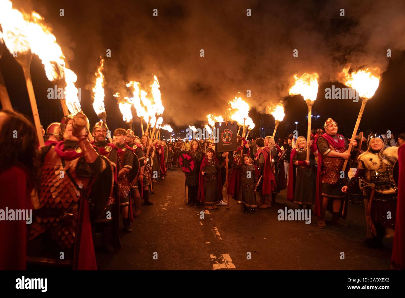 Edinburgh, UK. 29th Dec, 2023. Torchlight Procession back for 30th ...