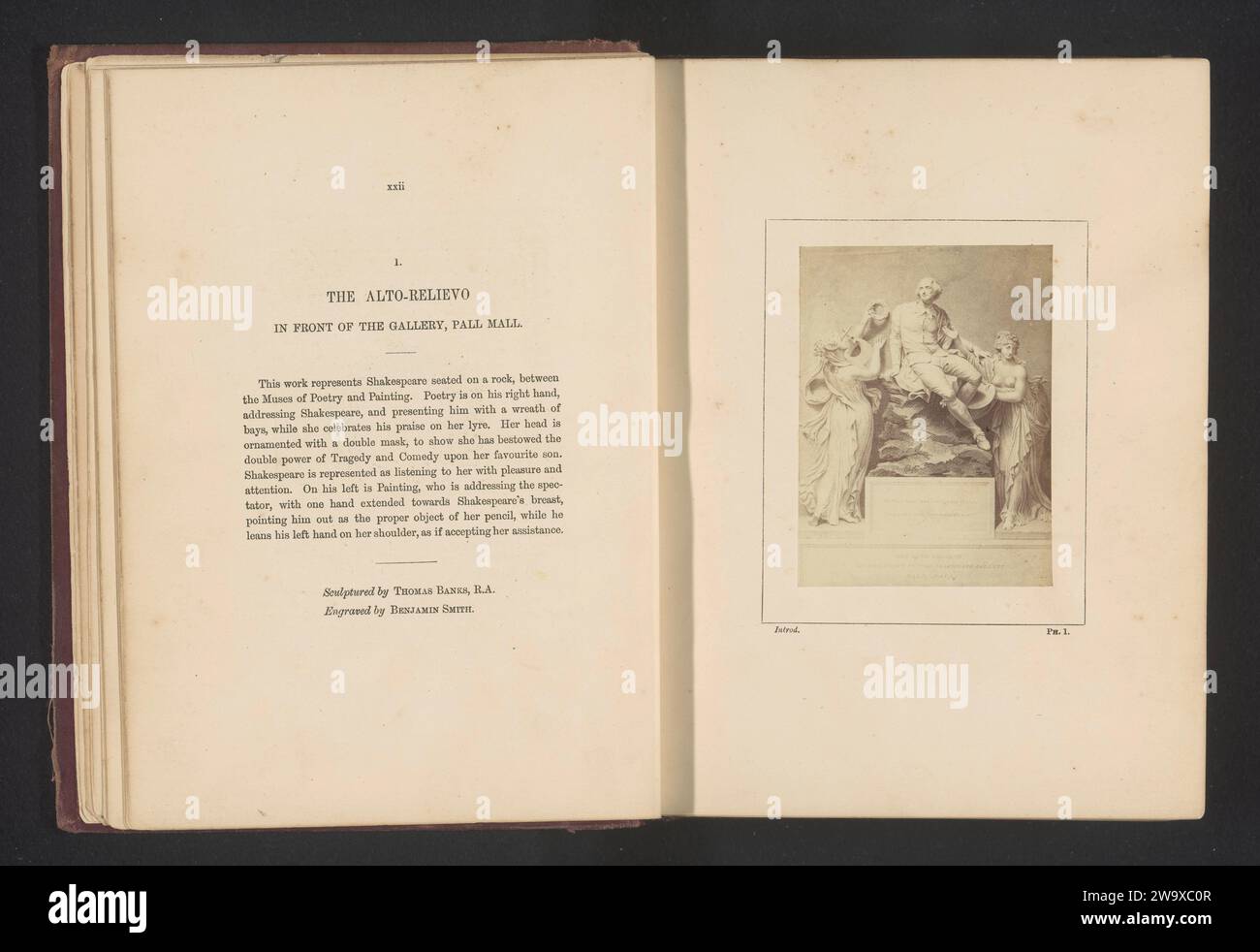 Photo production from a print to a relief from the Boydell Shakespeare ...