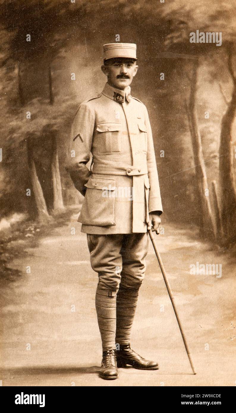 Photo of a french officer at probably in Grenoble (France Stock Photo ...