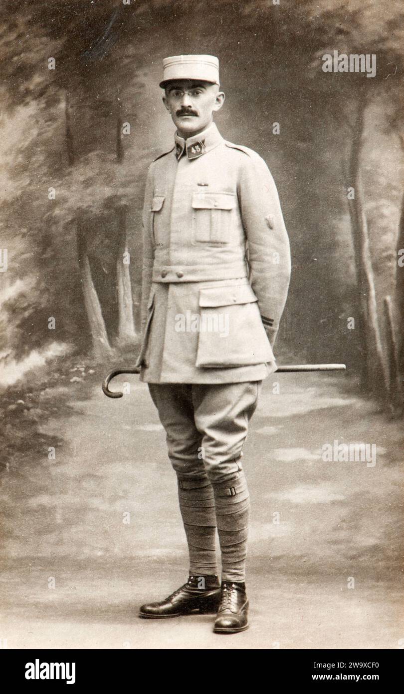 Photo of a french officer at probably in Grenoble (France Stock Photo ...