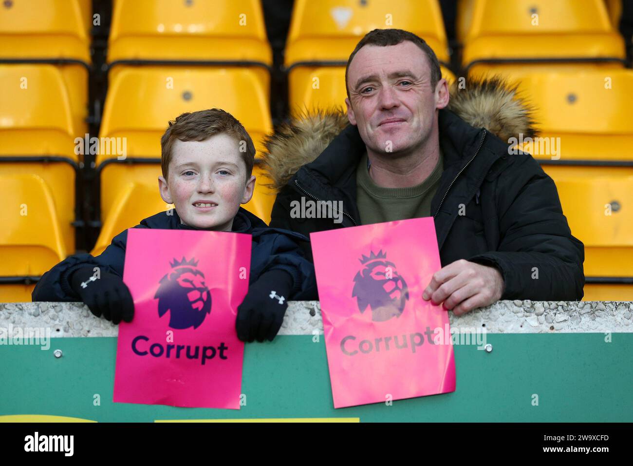 We are premier league banners hi-res stock photography and images - Alamy