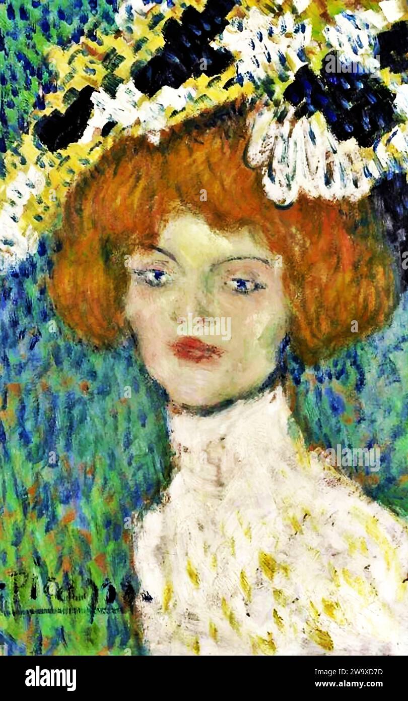 1901 by pablo picasso Stock Vector Images - Alamy