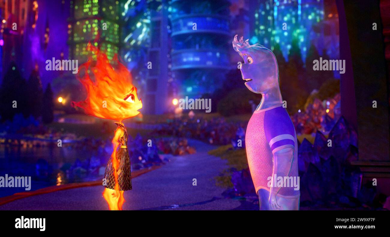 Elemental (2023) directed by Peter Sohn and starring Leah Lewis ...