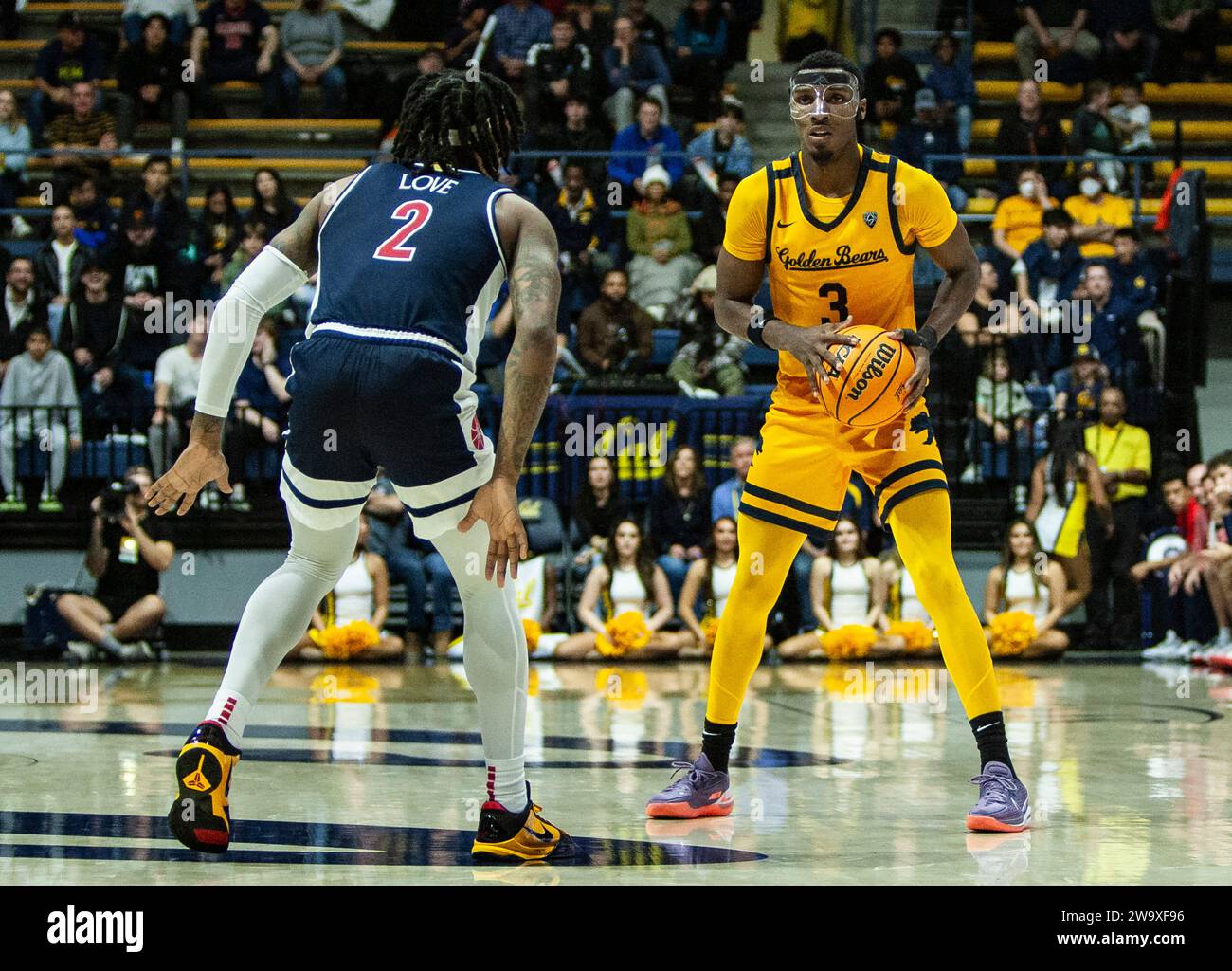Haas Pavilion Berkeley Calif, USA. 29th Dec, 2023. CA U.S.A. California ...