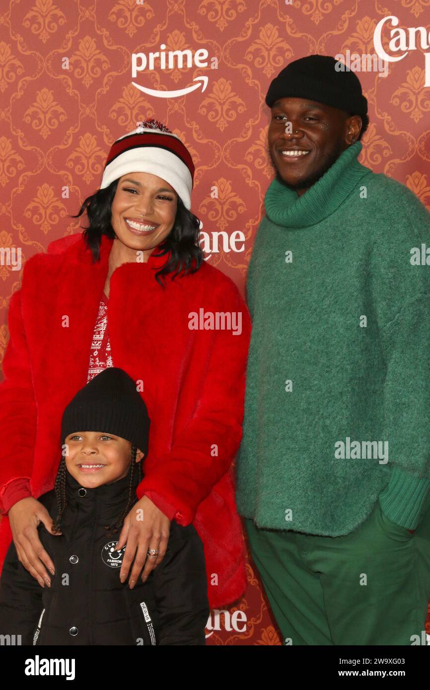 Candy Cane Lane World Premiere on Village Theater on November 28, 2023 in Westwood, CA Featuring ...