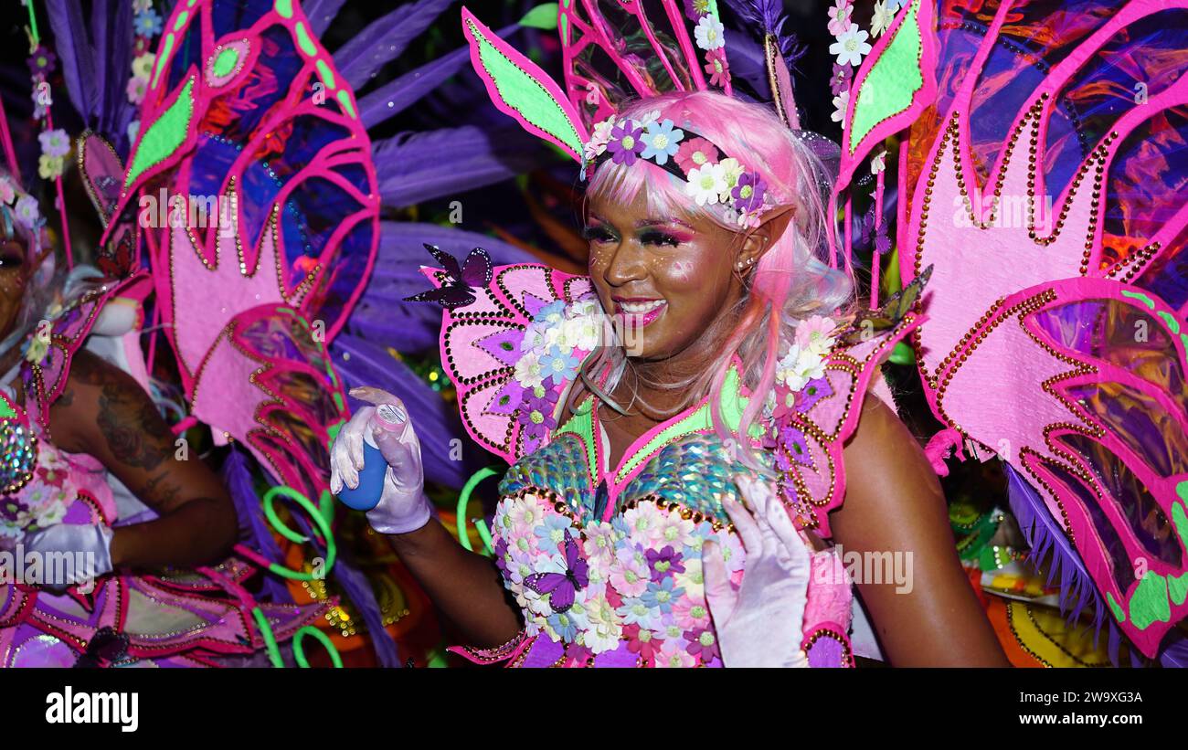 Boxing Day Junkanoo Street Parade Carnival in The Bahamas Stock Photo ...