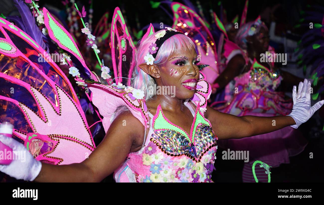 Boxing Day Junkanoo Street Parade Carnival in The Bahamas Stock Photo ...